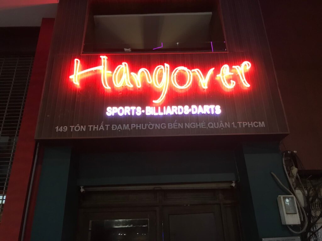 Hangover Bar - 149 Tôn Thất Đạm - 9club